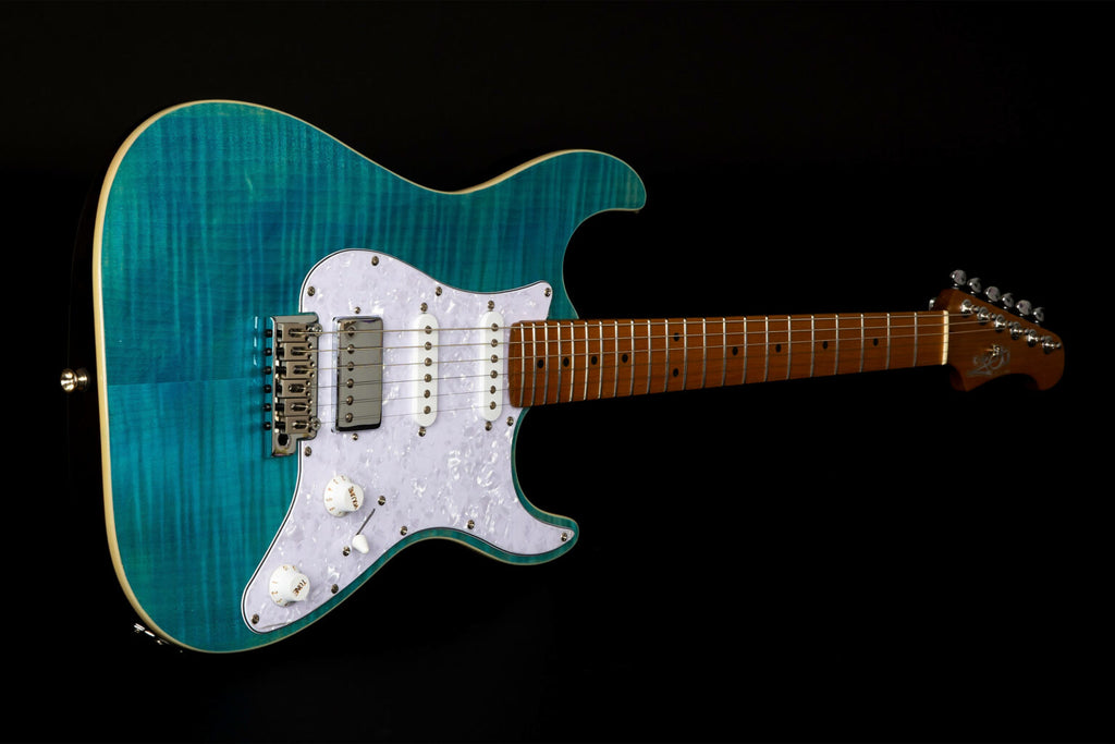 Jet JS-450 Flamed Ocean Blue – RainbowMusic